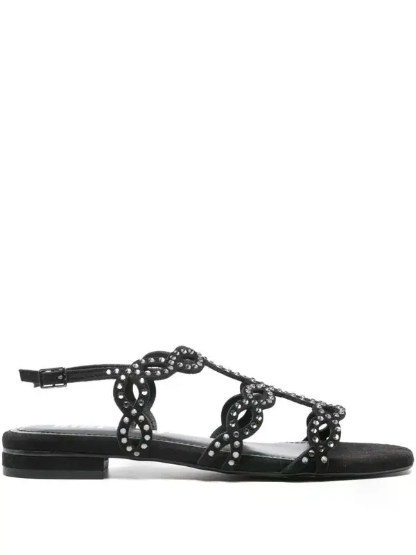 BIBI LOU Embellished Chain-link Sandals