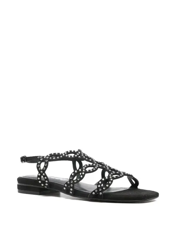 BIBI LOU Embellished Chain-link Sandals