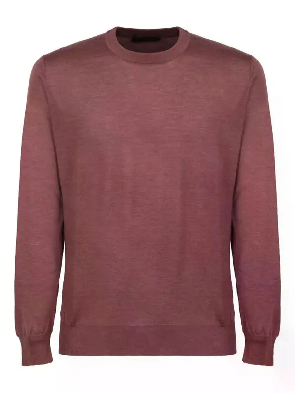 SLOWEAR Crewneck Knitwear - Red
