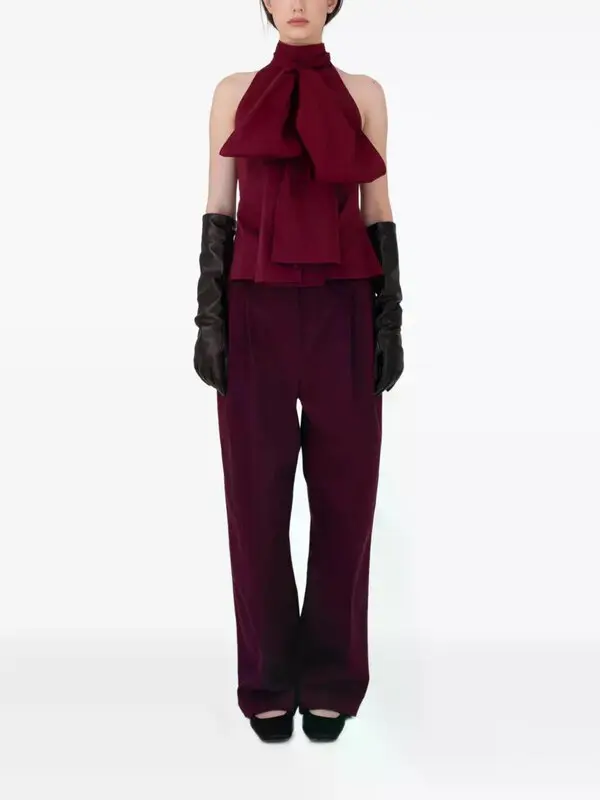 RXQUETTE Beam Pleated Trousers