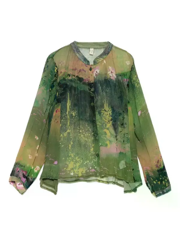 YAVI Printed Blouse