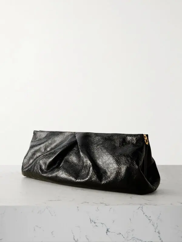Dries Van Noten Leather Clutch