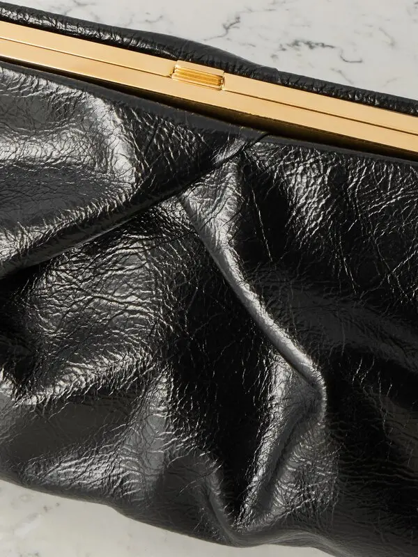 Dries Van Noten Leather Clutch