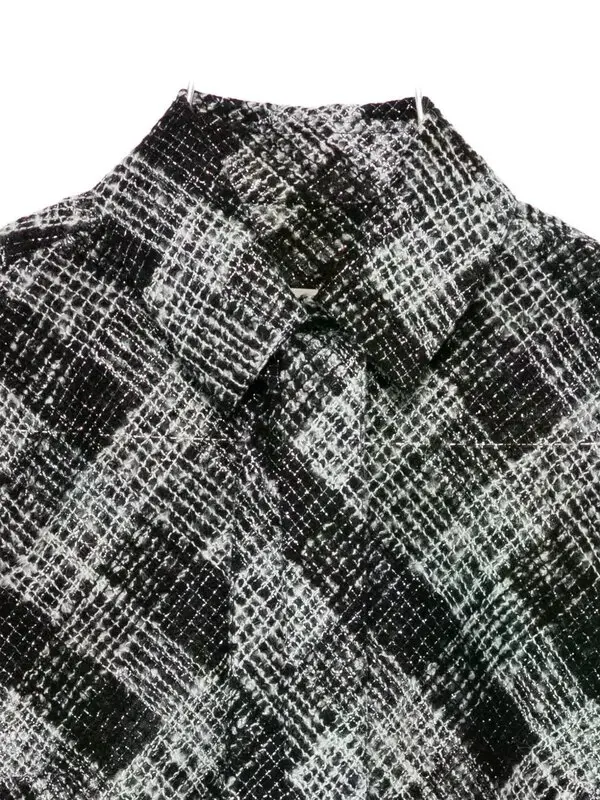 Elie Saab Tie-strap Patterned Shirt