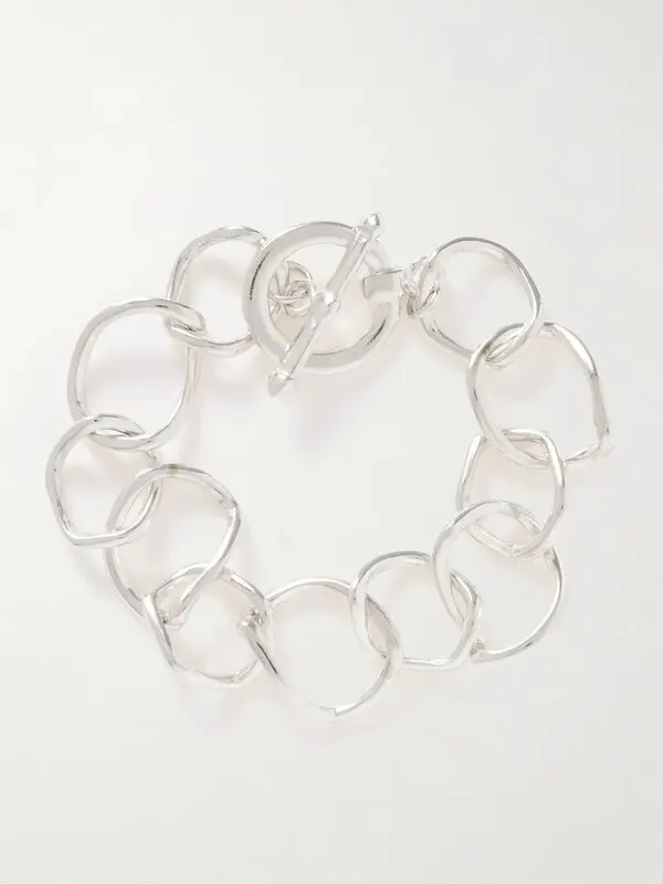 YSSO Cleos Sterling Link Bracelet - Silver