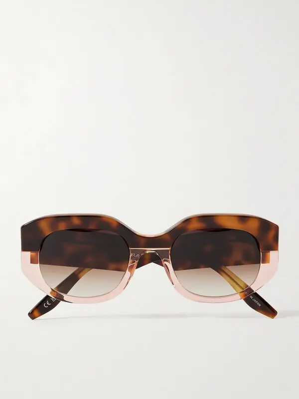 Barton Perreira Sueno Round-frame Sunglasses - Tortoiseshell