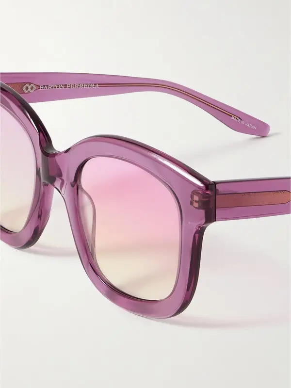 Barton Perreira Quannah D-frame Sunglasses