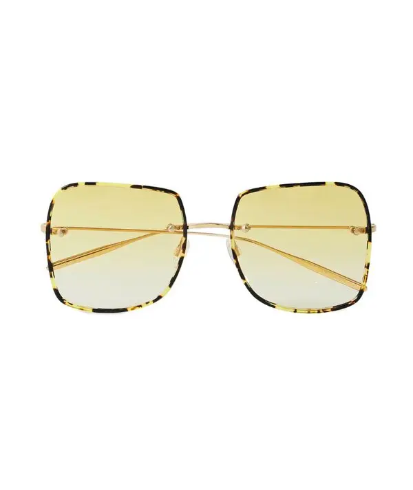 Barton Perreira Sharona Round-frame Sunglasses - Tortoiseshell