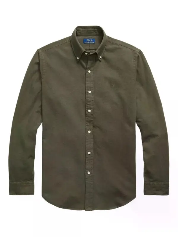 Polo Ralph Lauren Flannel Long-sleeve Shirt - Green