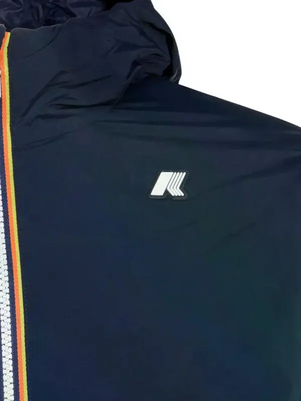 K-WAY Logo-detail Hooded Jacket