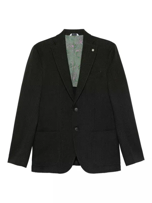 MANUEL RITZ Single-breasted Blazer