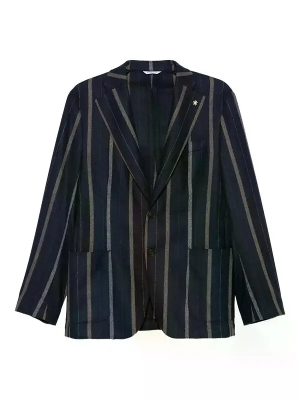 MANUEL RITZ Striped Blazer