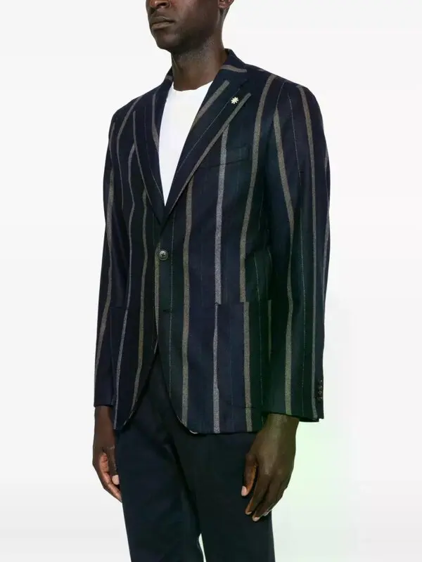MANUEL RITZ Striped Blazer
