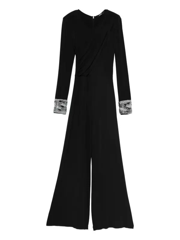 Amen Bead-embellished Jumpsuit - Black