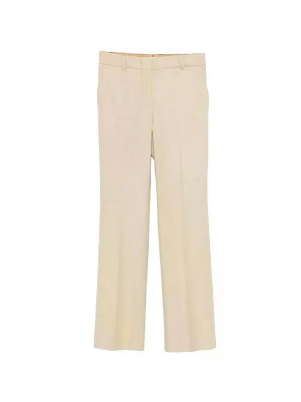 MANUEL RITZ Pressed-crease Trousers
