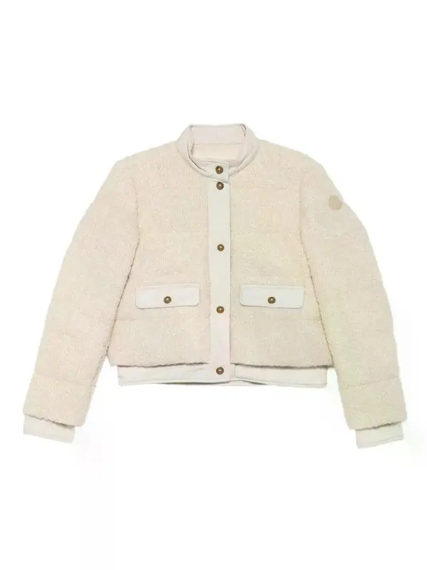 Moncler Button-down Bomber Jacket