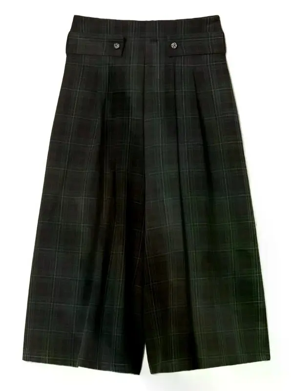 TWINSET Tartan-checked Trousers