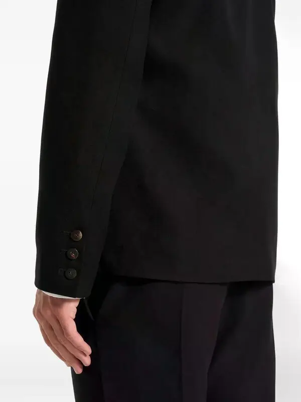 Manière De Voir Alec Double-breasted Contrast-lapel Blazer