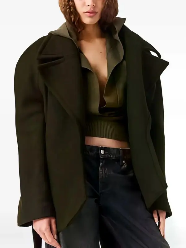 Stella McCartney Cropped Belted Jacket