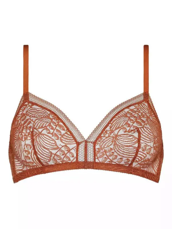 ERES Délicieux Wireless Triangle Bra - Brown