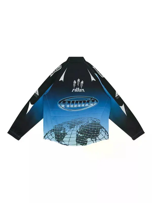 Aimé Leon Dore Podium Work Graphic Bomber Jacket