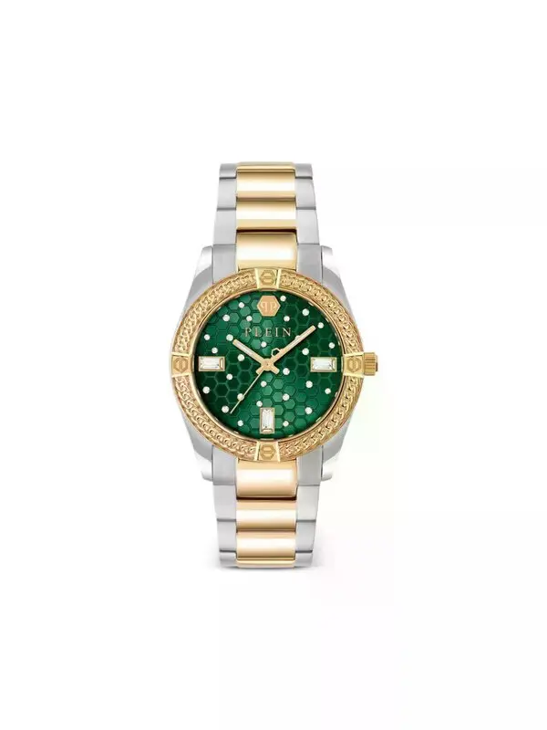Philipp Plein Icon Chain 36mm Watch - Green