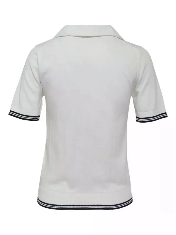 N°21 Short-sleeve Polo Top