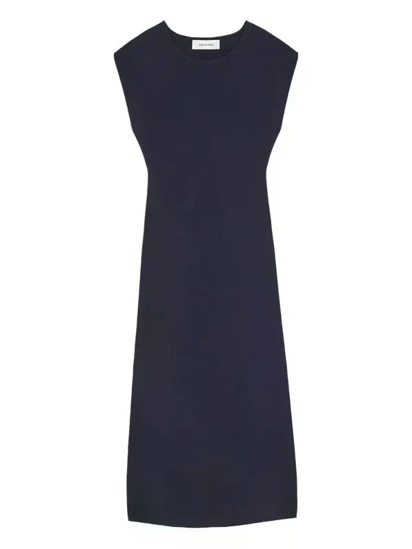 YVES SALOMON Sleeveless Midi Dress