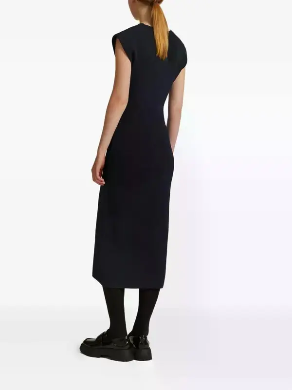 YVES SALOMON Sleeveless Midi Dress