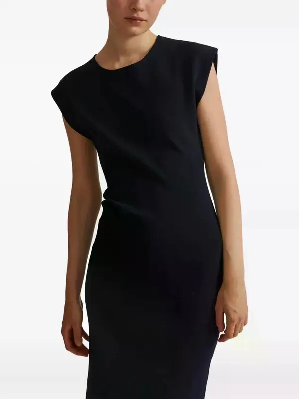 YVES SALOMON Sleeveless Midi Dress