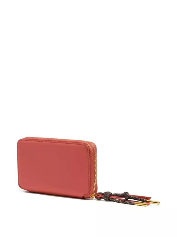 Bimba Y Lola Leather Zip Wallet