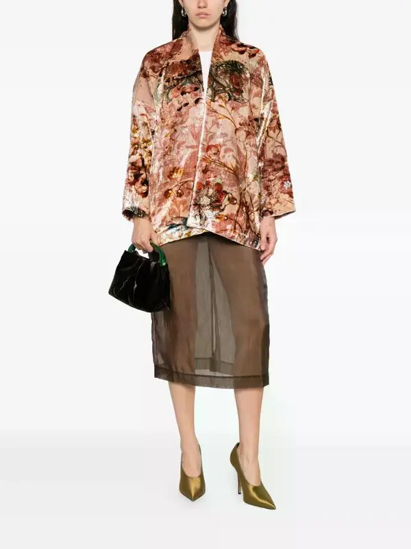 YAVI Floral-print Jacket