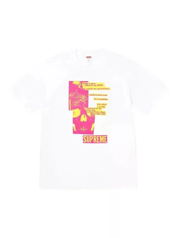 Supreme Graphic Print T-shirt - White