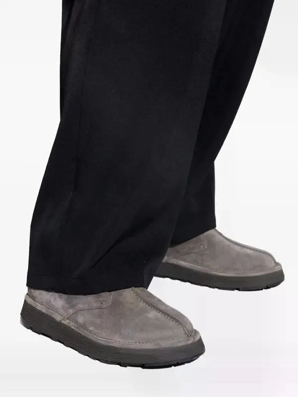 Giorgio Armani Chukka Lace-up Boots - Grey