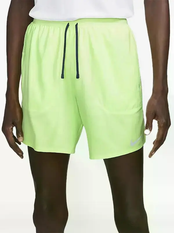 Nike Dri-fit Stride 7" Brief-lined Running Shorts - Green