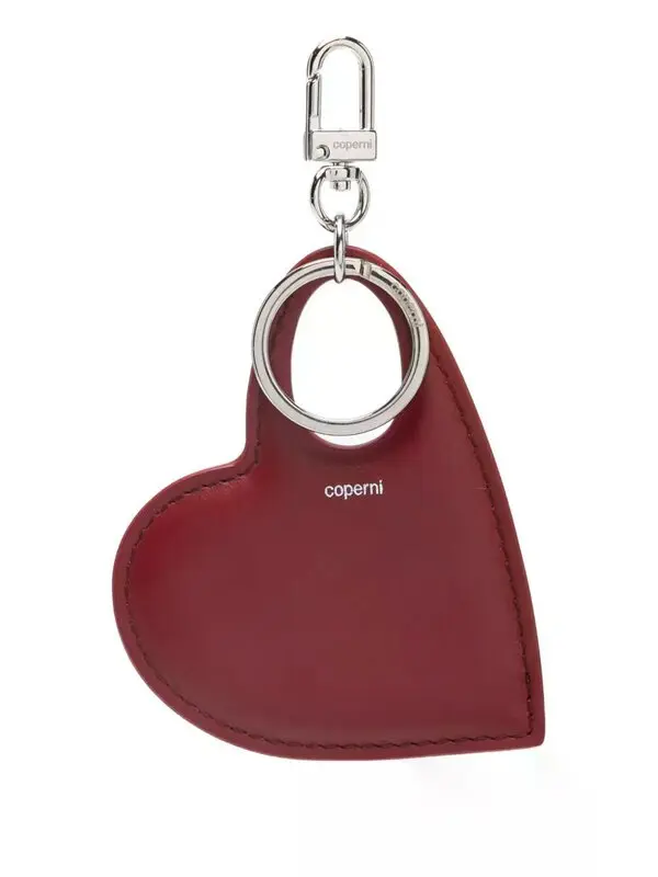 Coperni Heart-shape Keyring - Red