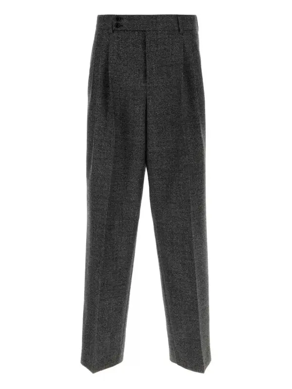 Dolce & Gabbana Two-tone Wool Trousers
