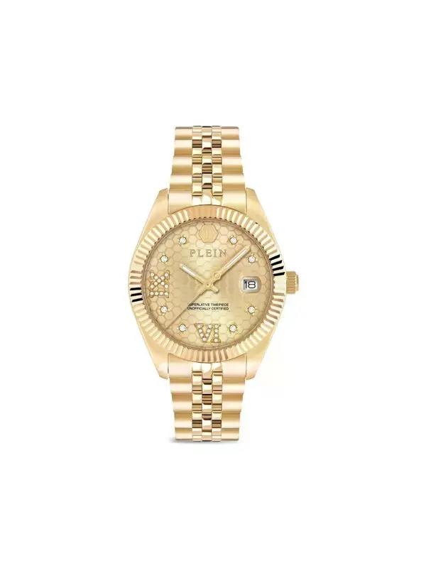 Philipp Plein Date Superlative 34mm - Gold