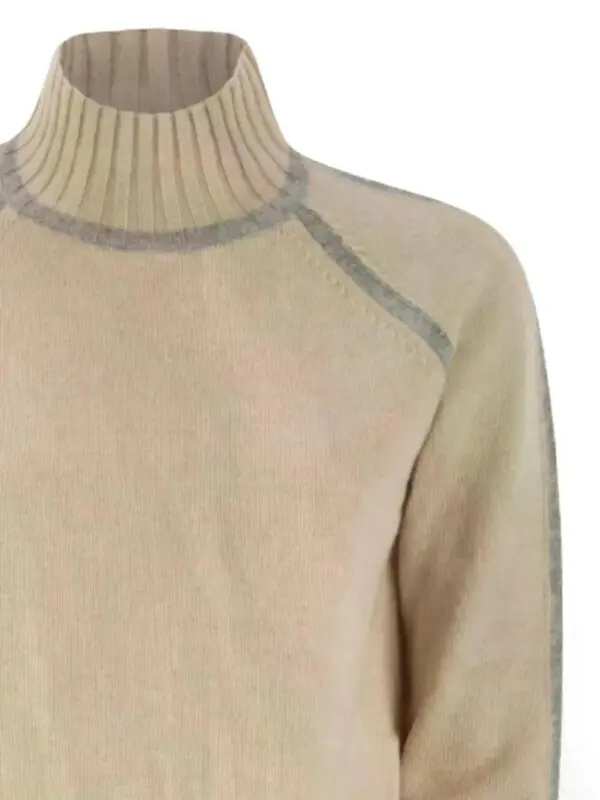 Max Mara Turtleneck Raglan-sleeve Sweater