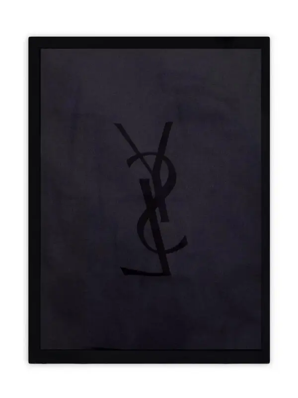 Saint Laurent Logo-detail Scarf