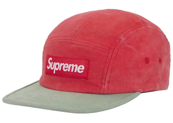 Supreme Moleskin Camp Cap - Red