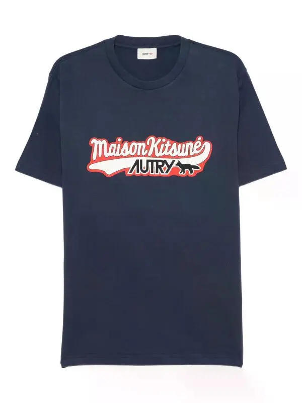 Maison Kitsuné Logo-print T-shirt