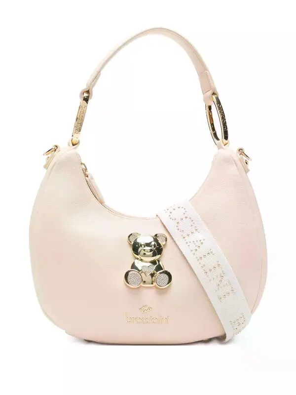 BRACCIALINI Teddy-appliqué Shoulder Bag