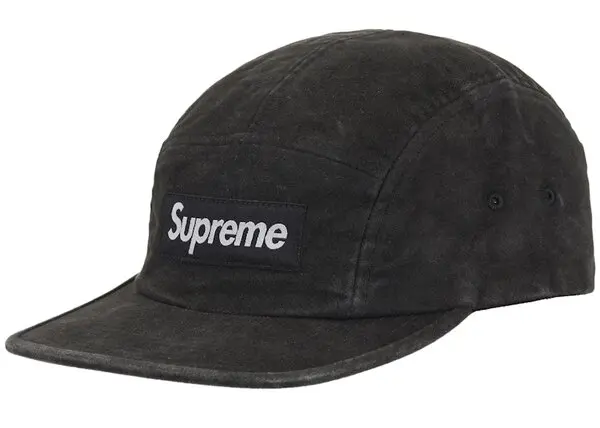 Supreme Moleskin Camp Cap - Black