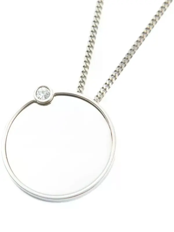 MAISON MARGIELA Mirror Pendant Necklace
