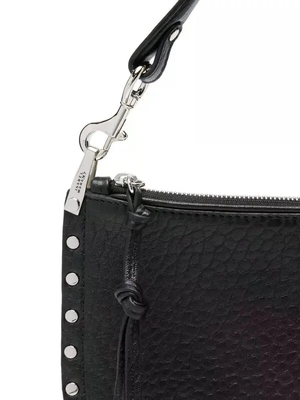 Isabel Marant Étoile Oskan Studded Shoulder Bag - Black