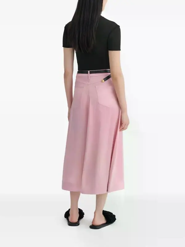 Nanushka Cintia Midi Skirt - Pink