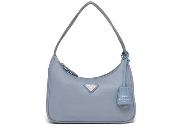 Prada Re-edition 2000 Nylon Bag - Astral Blue