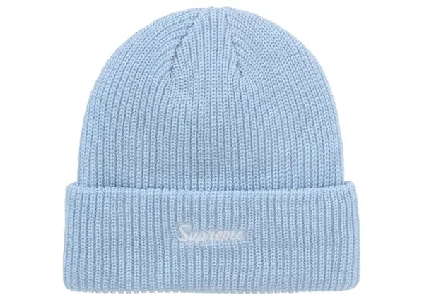 Supreme Loose Gauge Beanie - Light Blue