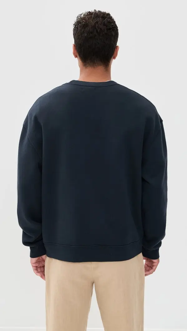 MALBON Range Cooper Sweatshirt - Navy